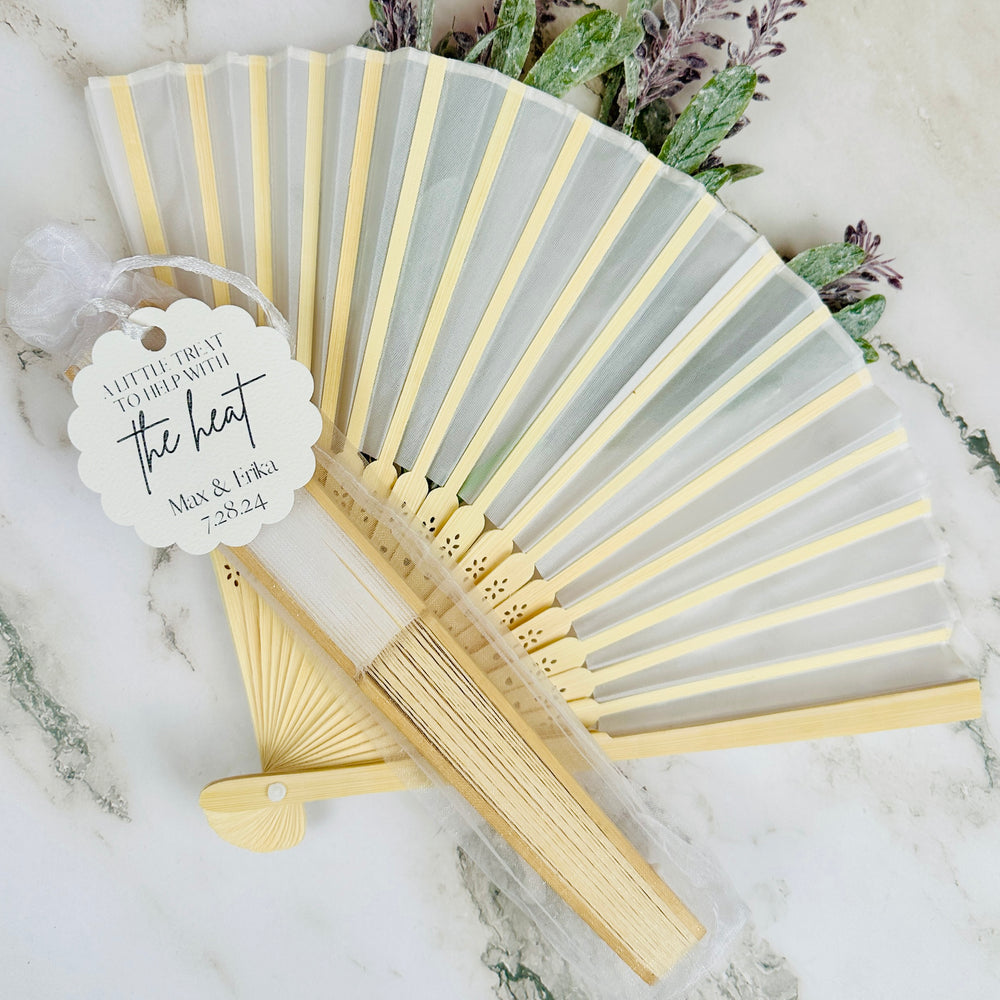25 Hand Fan Wedding Favors to Keep Your Guests Cool (from $1.39 ...
